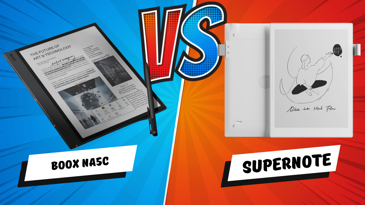 Supernote Manta A5X2 vs. Boox Note Air 5C - The E-Ink Reviews