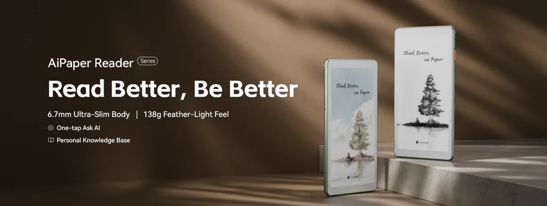 Viwoods Launches AiPaper Reader Series - The E-Ink Reviews